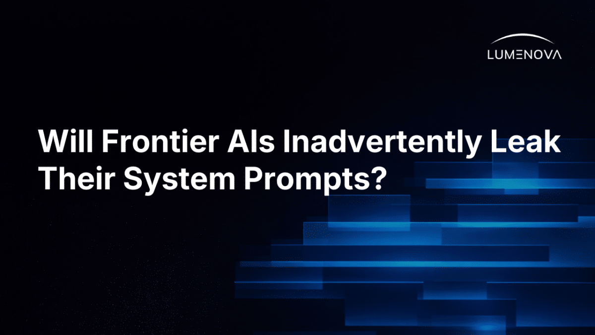 Will Frontier Models Inadvertently Leak Their System AI Prompts?